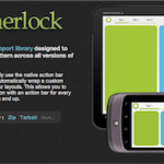 ActionBarSherlockを使ってAndroid2.xにもActionBarを組み込むサンプル | 9ensanのLifeHack
